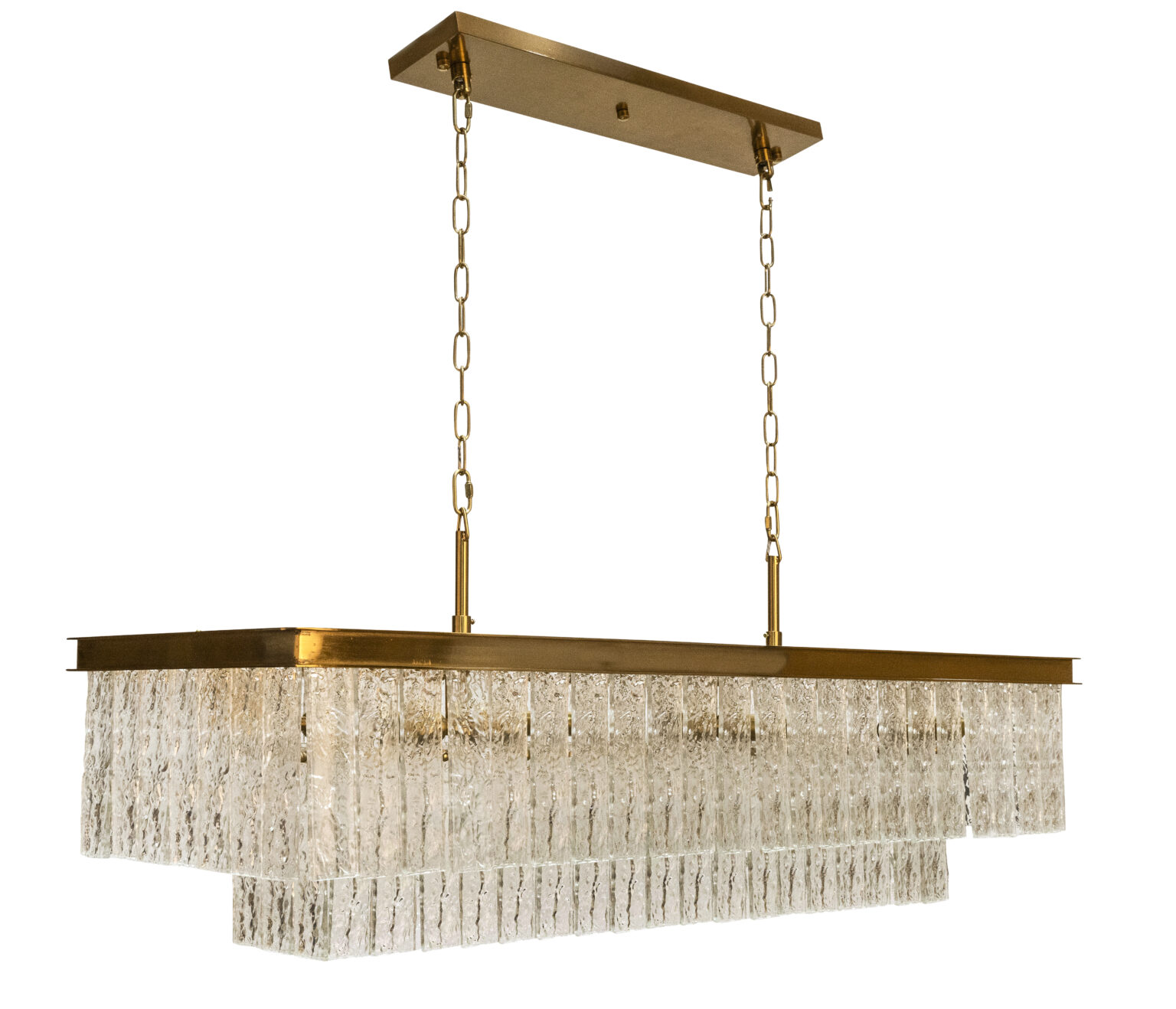 PALAZZO-17L-Long Brushed Brass - Disegno Luce